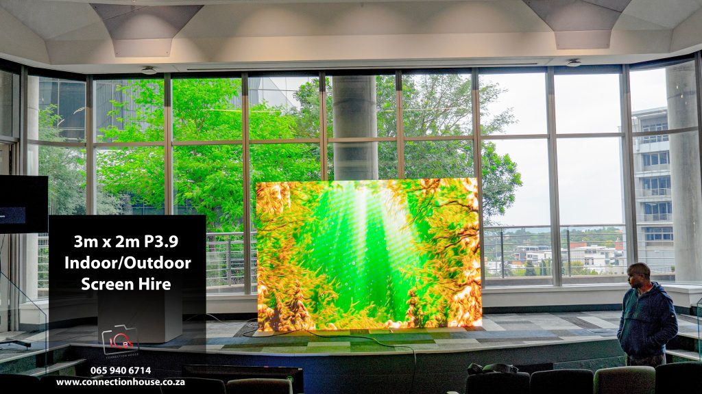 3m x 2m P3.9 Indoor/Outdoor Screen Hire